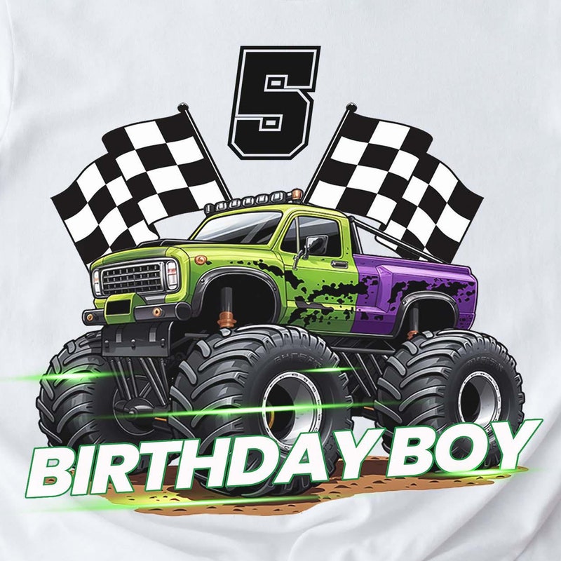 Monster Truck Png Two - Etsy UK