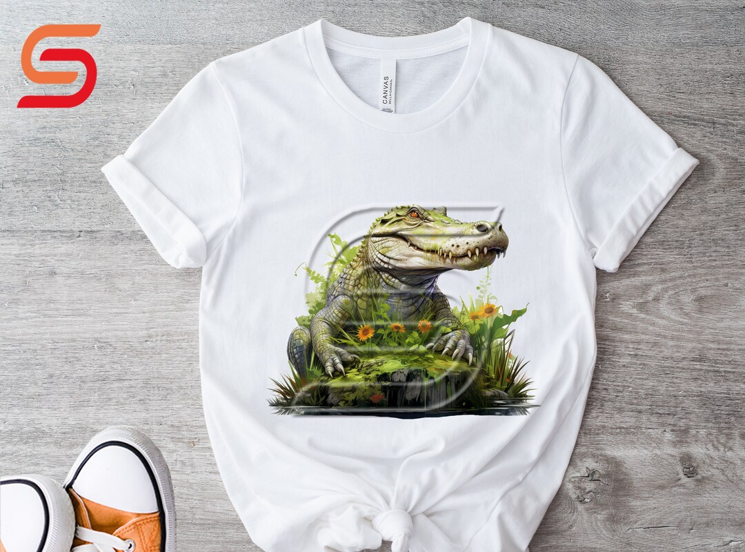 Alligator Shirt Png Alligator Sublimation Shirt Design Png - Etsy