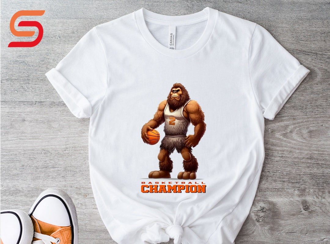 Bigfoot, Sasquatch Basketball - High Quality Shirt, Mugs Sublimation ...