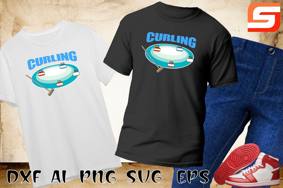 Curling Svg, Curling Legend Design, Curling Sport SVG and Cut Files ...