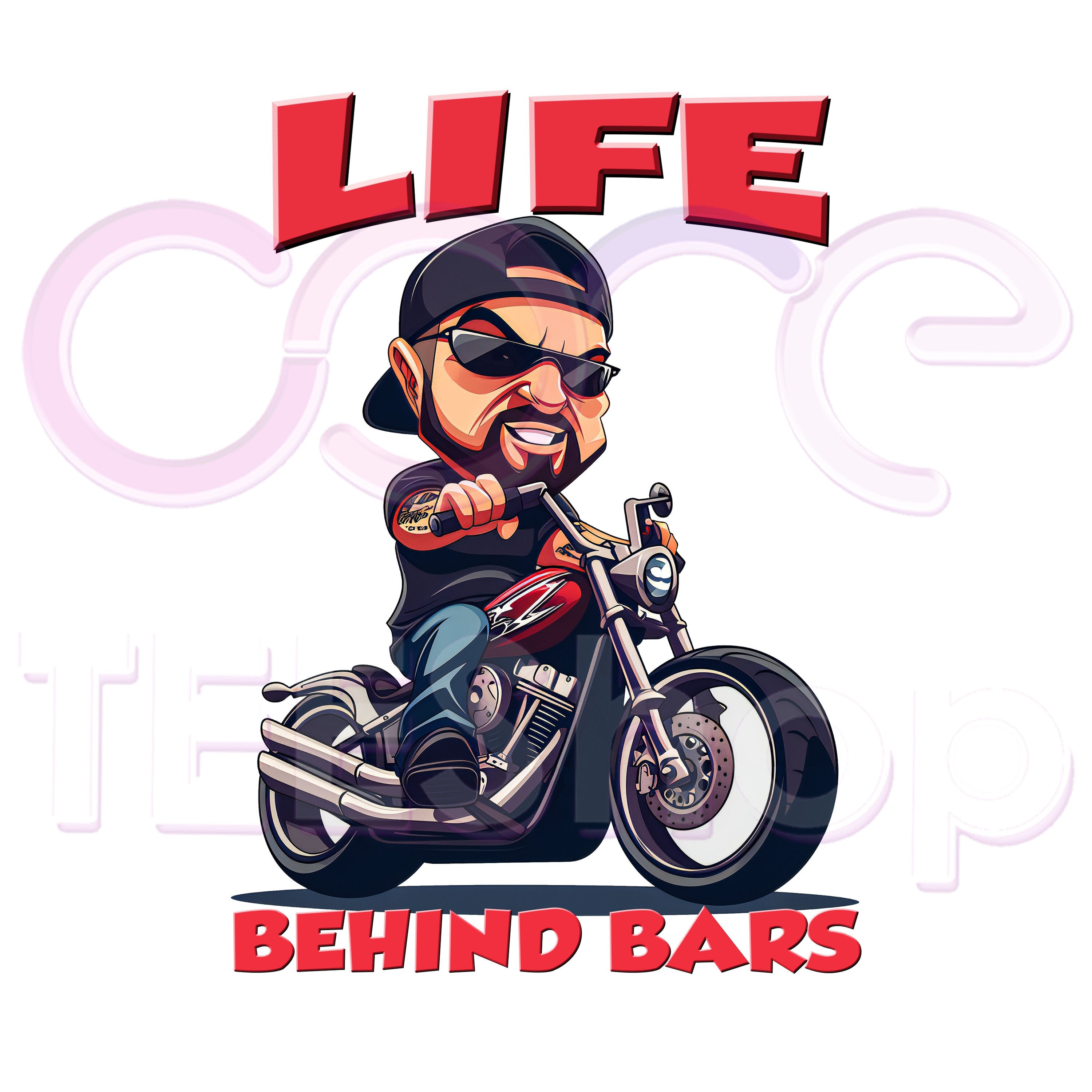 Chopper Png Motorcycle Png Design Motorcycle and Mascara Shirt Funny ...