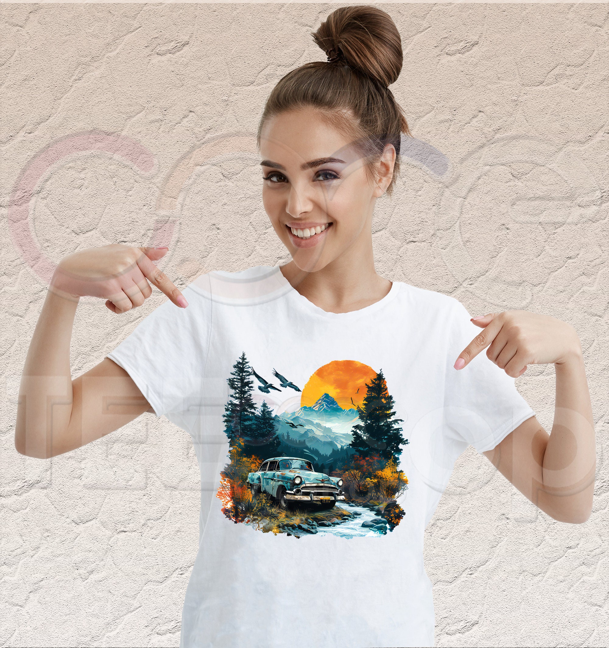 Vintage Car Designs, Classic Car Bundle Png, Oldies Car Design Png ...