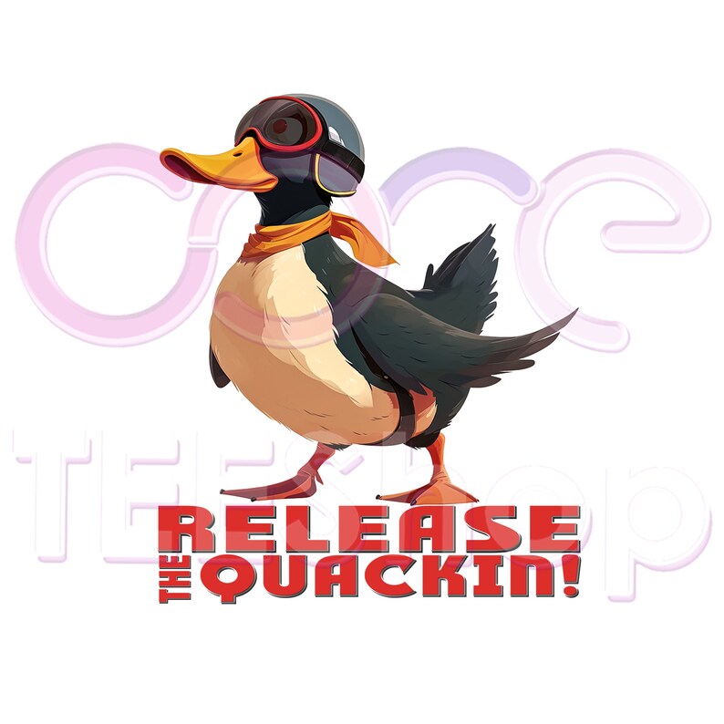 Duck Png, Duck Sublimation, Release the Quackin Shirt, Easily ...