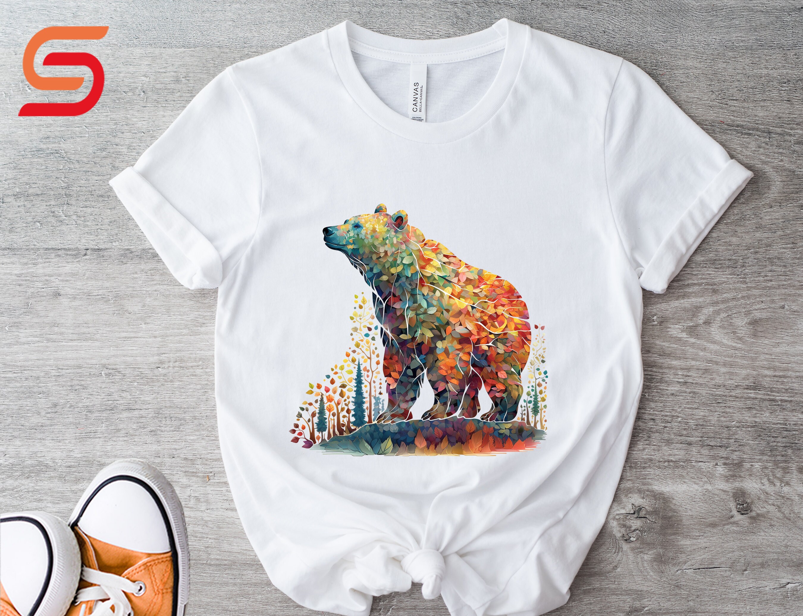 Polar Bear Sublimation Bear Bundle Png Awesome Papa Bear Lover mountain ...