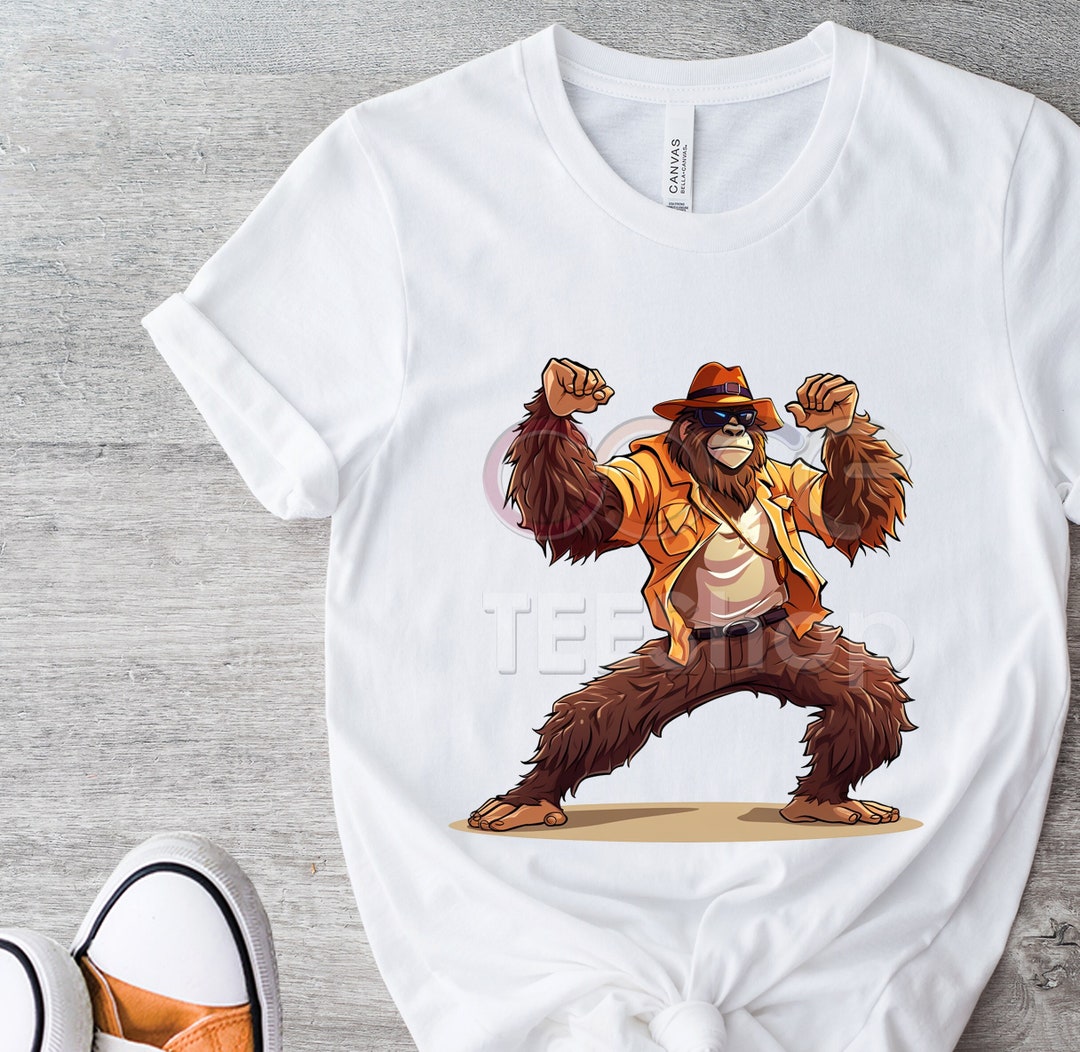 Bigfoot Sublimation, Sasquatch Png, Bigfoot Dabbing, Sasquatch Dabbing ...
