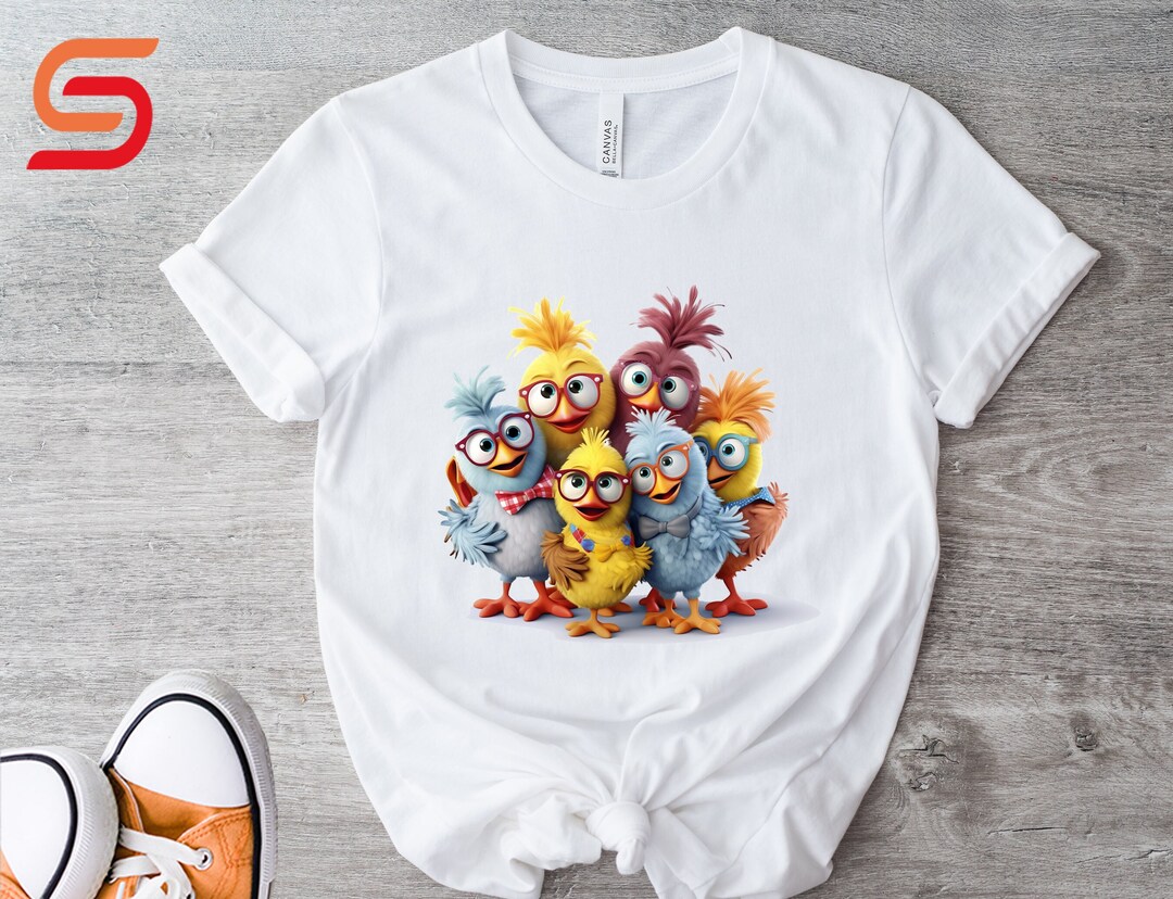 Nerd Chickens Png Chicken Sublimation Design Funny Shirt Png - Etsy
