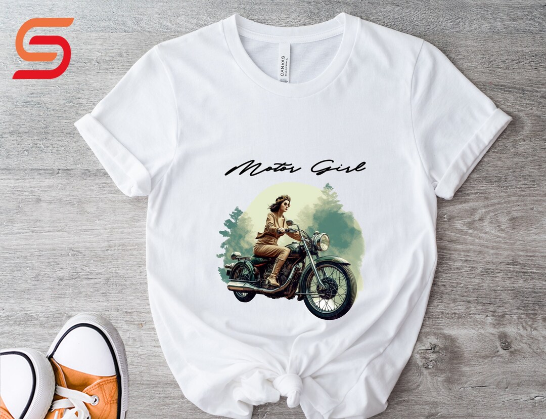Motorcycle Sublimation Classic Motor Png Motor Girl Shirt Design - Etsy