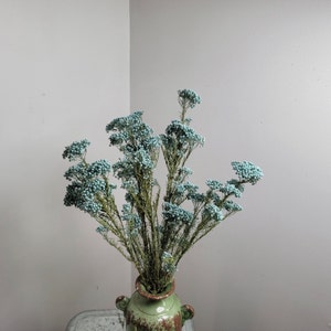 Light Blue Preserved Rice Flower, Flowers for Bouquets, Wedding Flowers ...