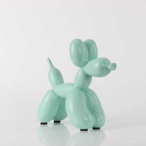 Mint Green Balloon Dog Statue Sculpture Pop Art Home Decor - Etsy