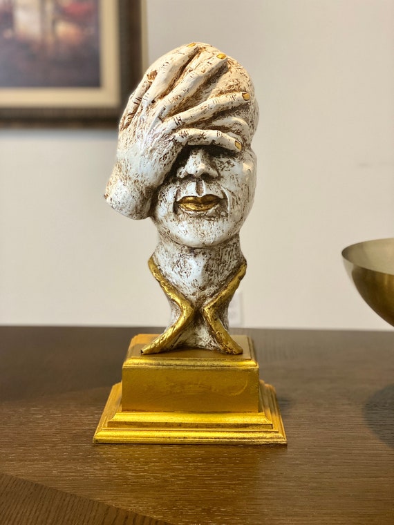 Facepalm Sculpture