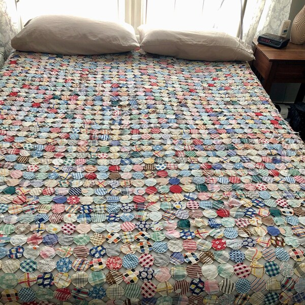 Yo Yo Quilt - Etsy