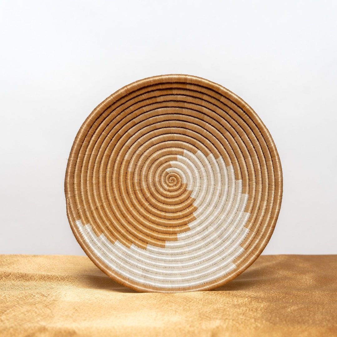 12 Inch Rwandan Agaseke Sisal Wall Baskets - Etsy