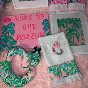 Preppy 1 Set Hand Towels Custom - Etsy