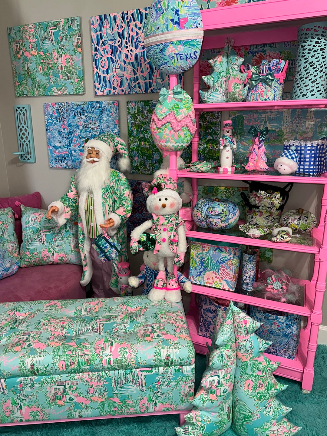 Preppy Style Wall Art-sealed - Preppy Nursery Office Wall Decor - Etsy