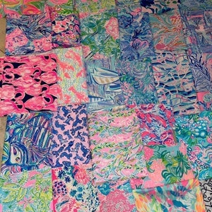 FULL SET -lilly Style Wall Art - Set of 3 and Matching Towels - Etsy