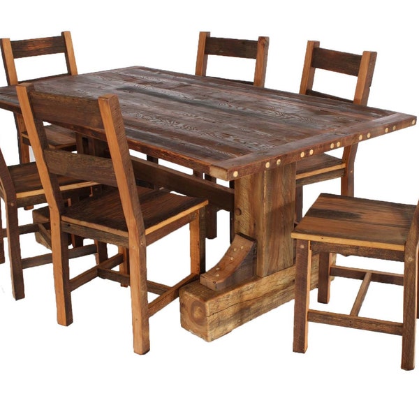 Barnwood Table - Etsy