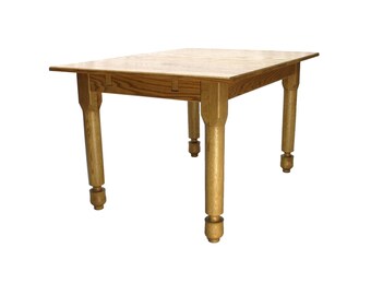 Amish Extendable Dining Table - Etsy