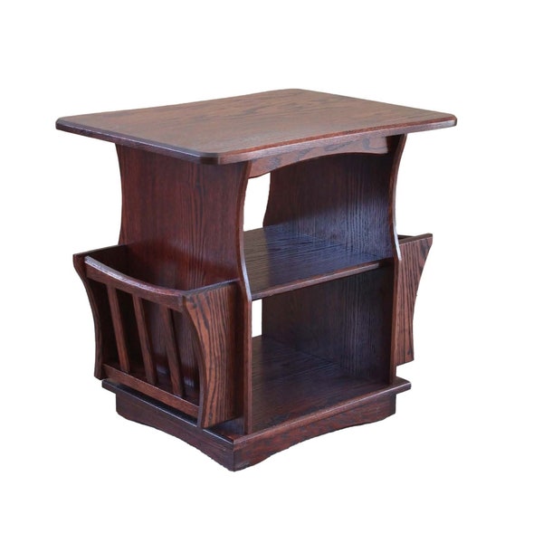 Magazine Rack Table - Etsy