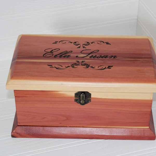 Cedar Jewelry Box - Etsy
