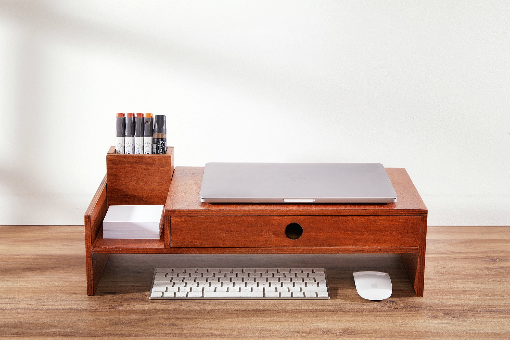 Handmade Monitor Stand Laptop Stand Desk Storage Shelf Desk - Etsy