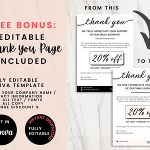 Pink Custom Order Form Template Fillable Order Form Invoice Template ...