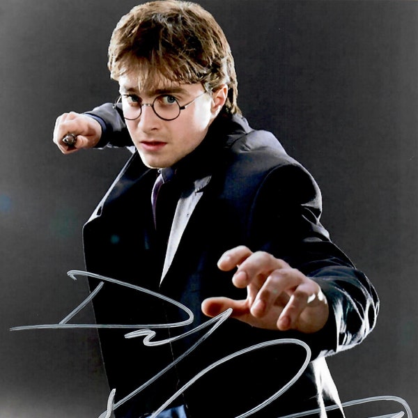 Daniel Radcliffe Autograph - Etsy