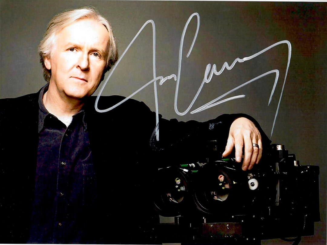 James Cameron Autograph + COA - Etsy