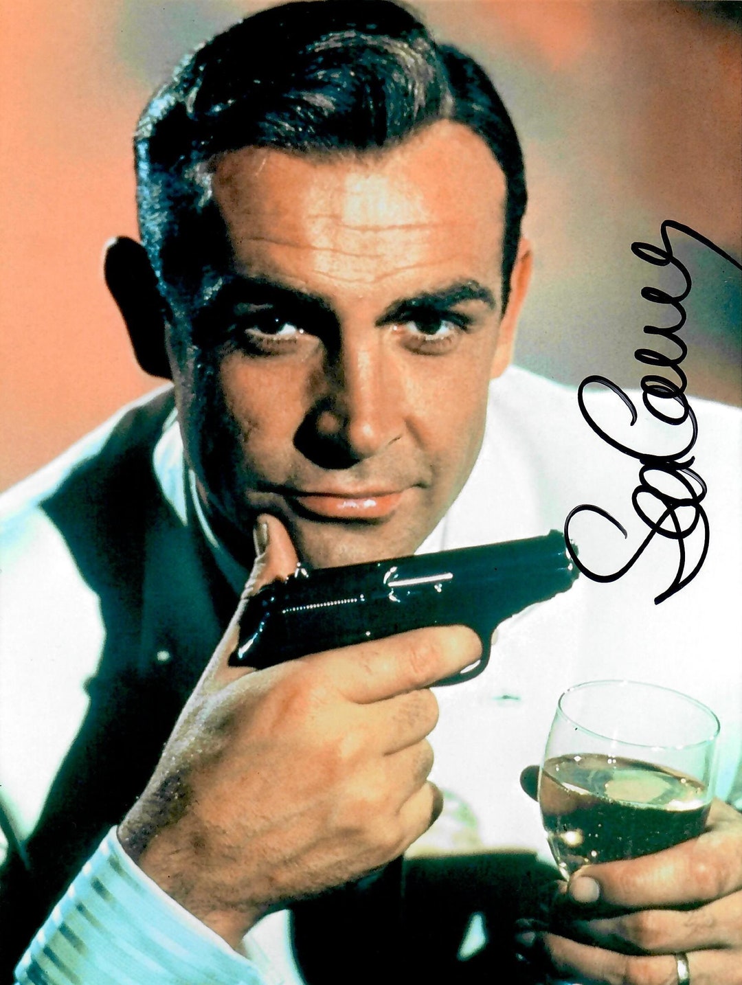 Sean Connery Autograph COA james Bond - Etsy