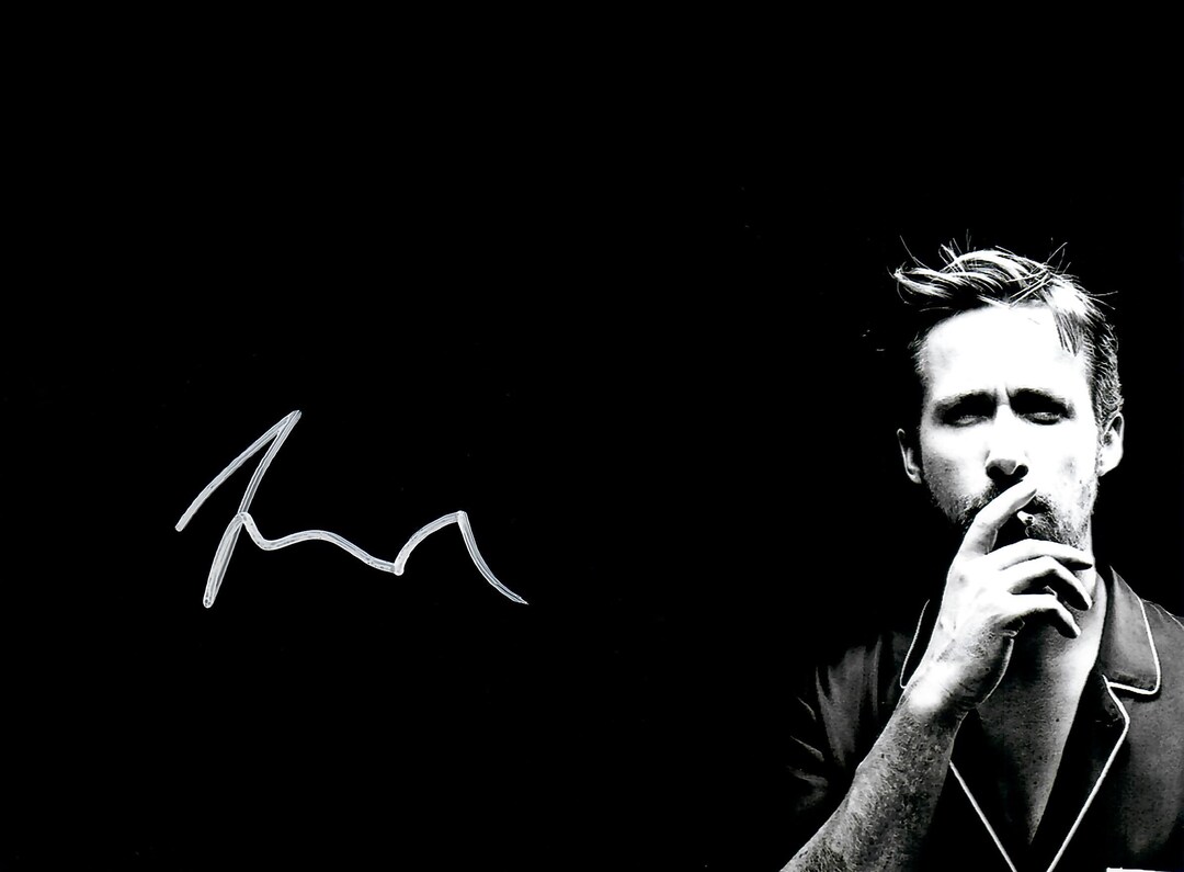 Ryan Gosling Autograph + COA - Etsy
