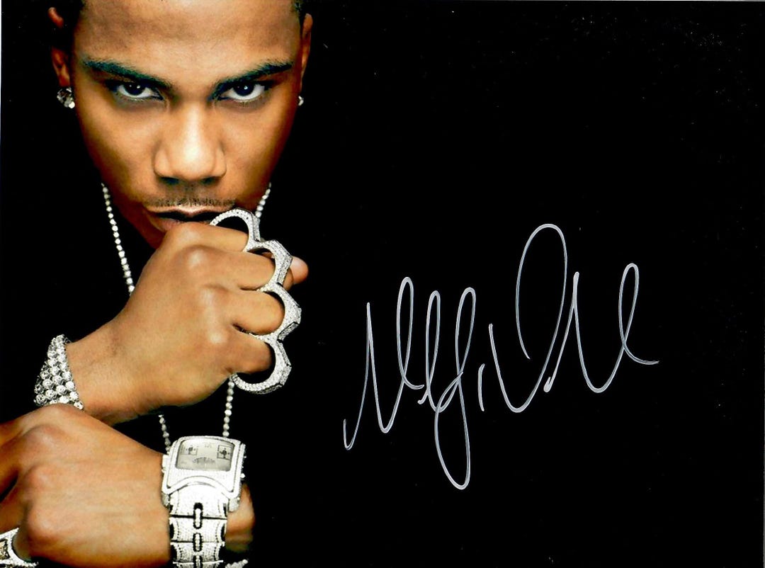 Nelly (rapper) Autograph + COA - Etsy