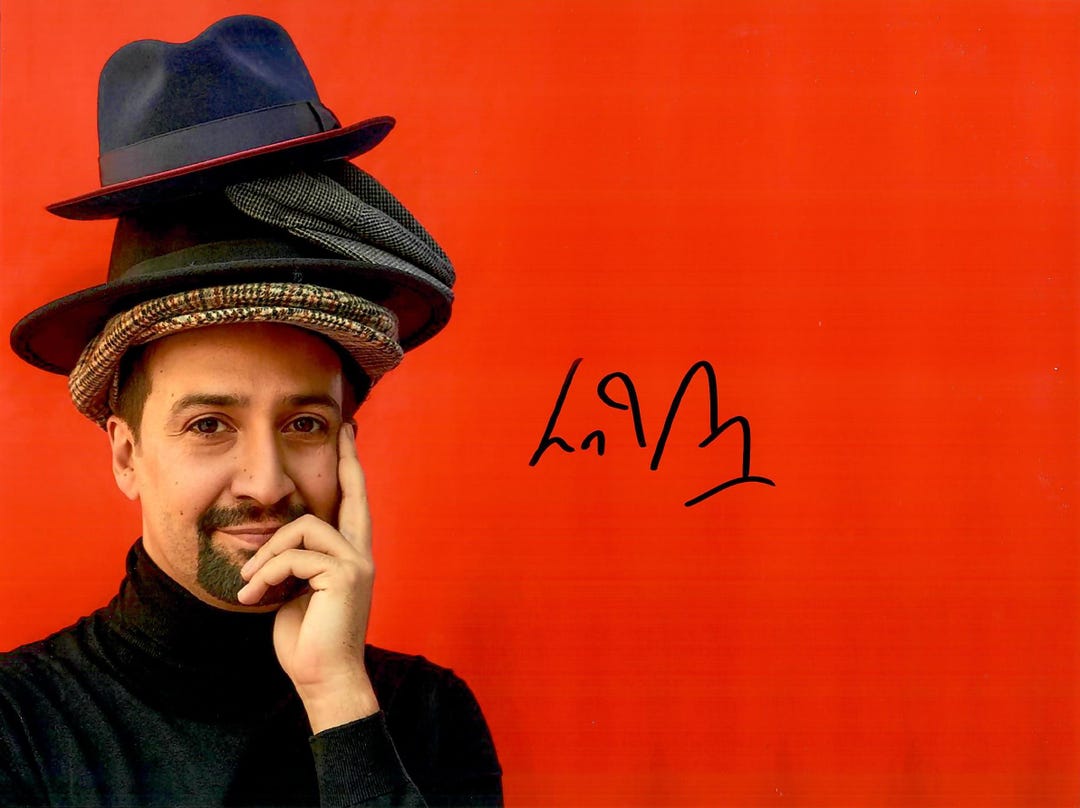 Lin-manuel Miranda Autograph + COA - Etsy