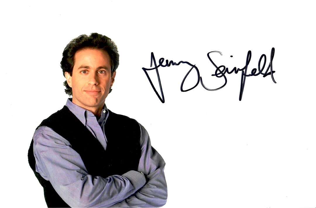 Jerry Steinfeld Autograph + COA - Etsy