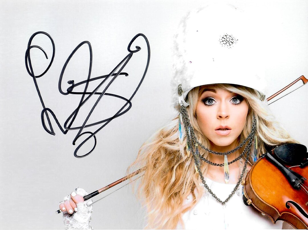 Lindsey Stirling Autograph + COA - Etsy