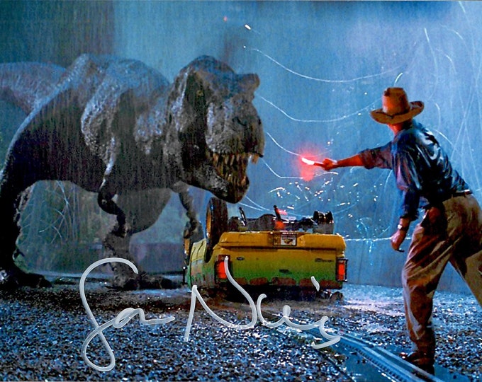 Sam Neill Autograph + COA (jurassic Park) - Etsy