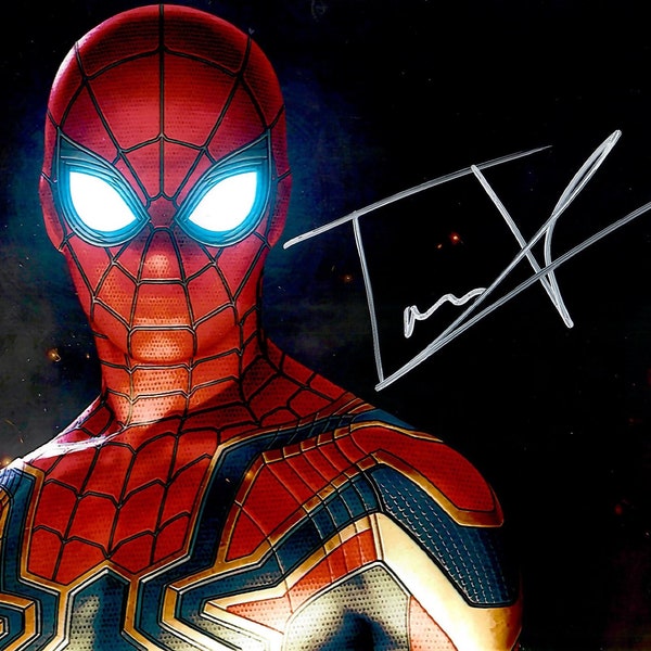 Tom Holland Signed Autograph - Etsy