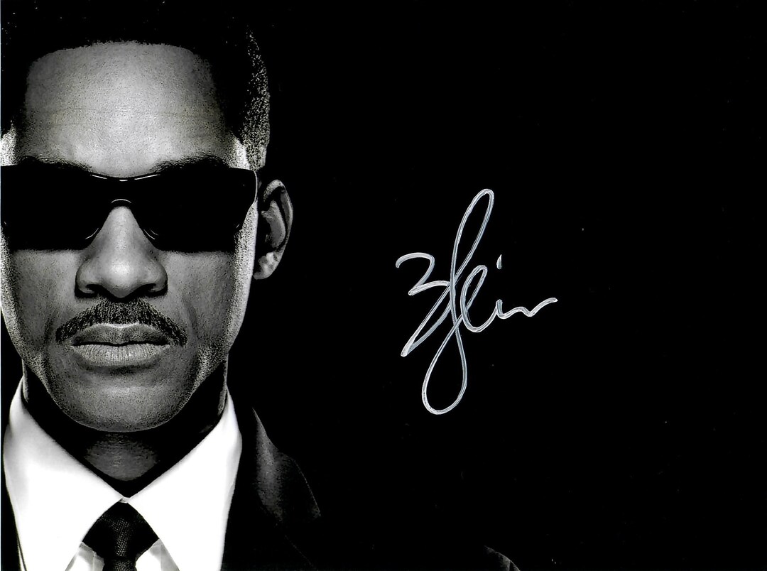 Will Smith Autograph + COA (men in Black) - Etsy