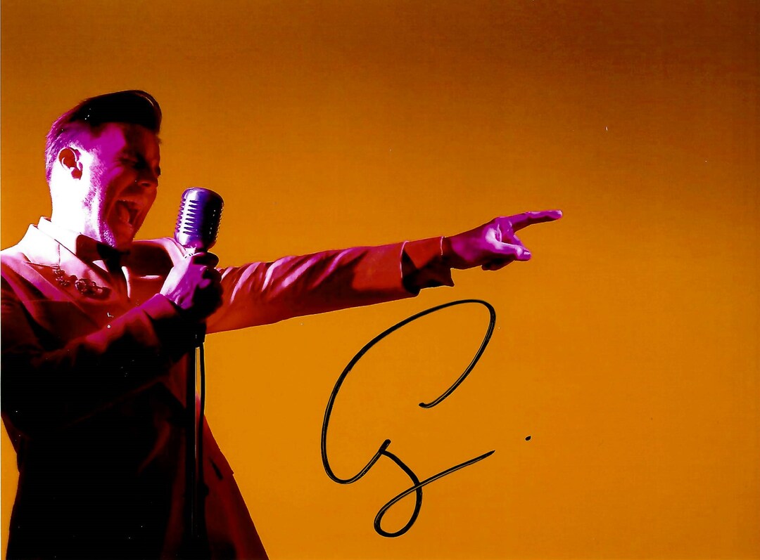 Gary Barlow Take That Autograph autogramm COA - Etsy