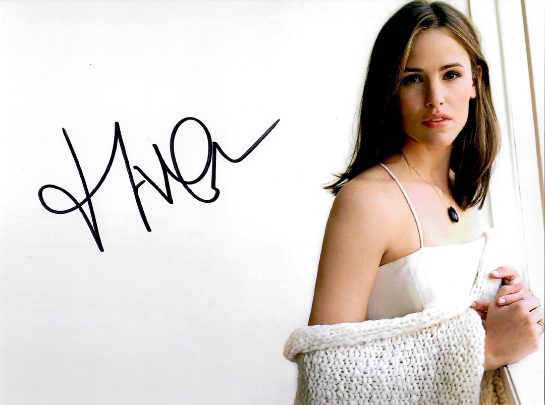Jennifer Garner Autograph + COA - Etsy