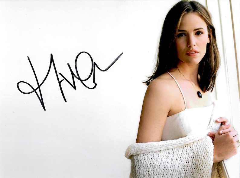 Jennifer Garner Autograph COA - Etsy