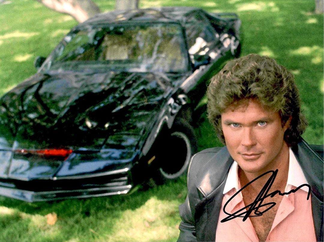 David Hasselhoff Autograph + COA (knight Rider) - Etsy