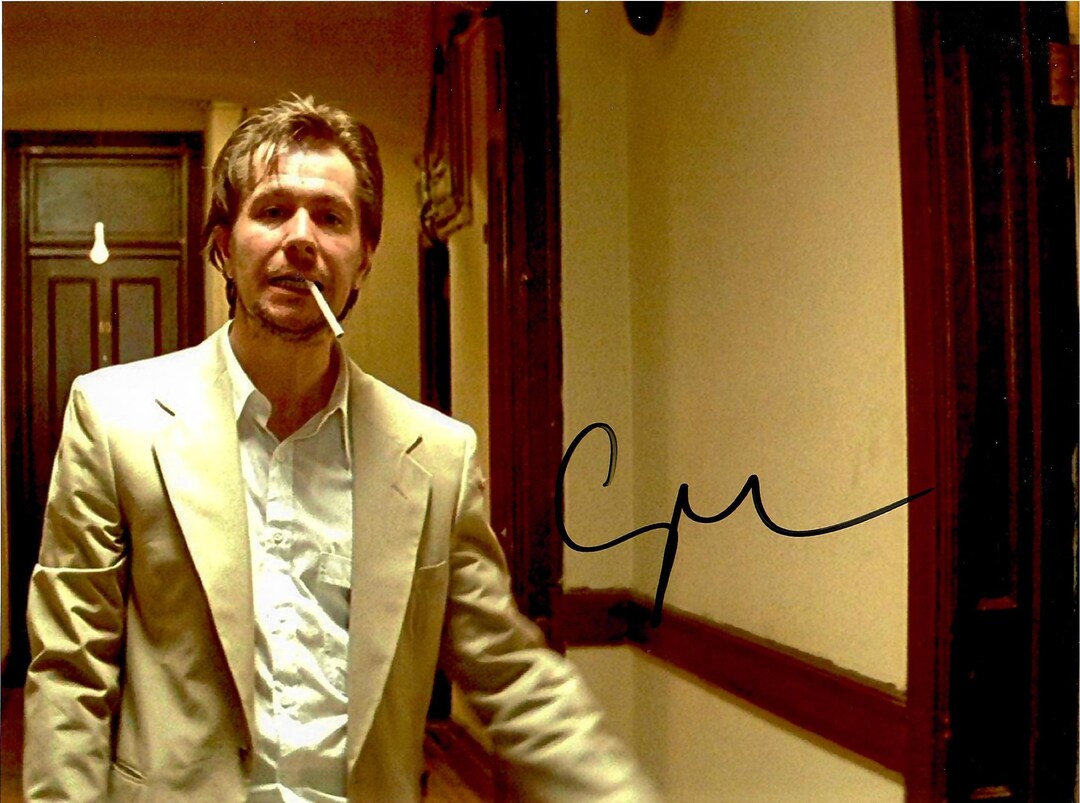 Gary Oldman Autograph + COA (leon the Professional) - Etsy