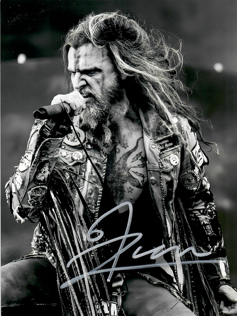 Rob Zombie Autograph + COA - Etsy