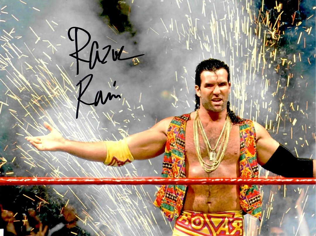 Razor Ramon Autograph + COA (scott Hall) - Etsy