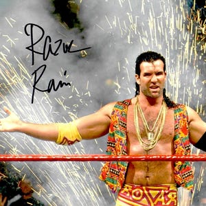 Razor Ramon Autograph + COA (scott Hall) - Etsy