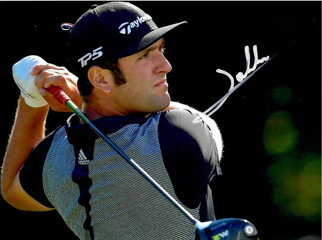 Jon Rahm Autograph + COA - Etsy