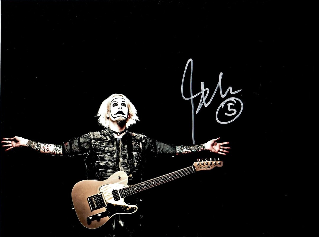 John 5 Autograph + COA (marilyn Manson) - Etsy