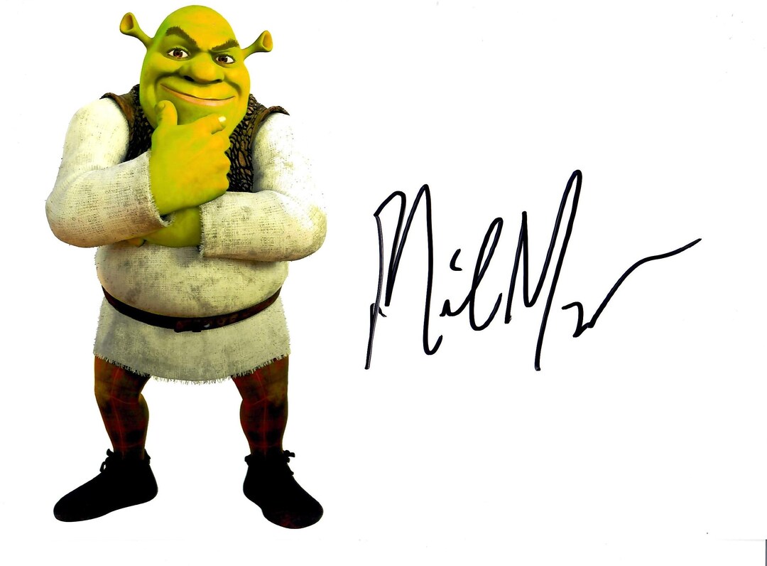 Mike Myers Autograph + COA (shrek) - Etsy