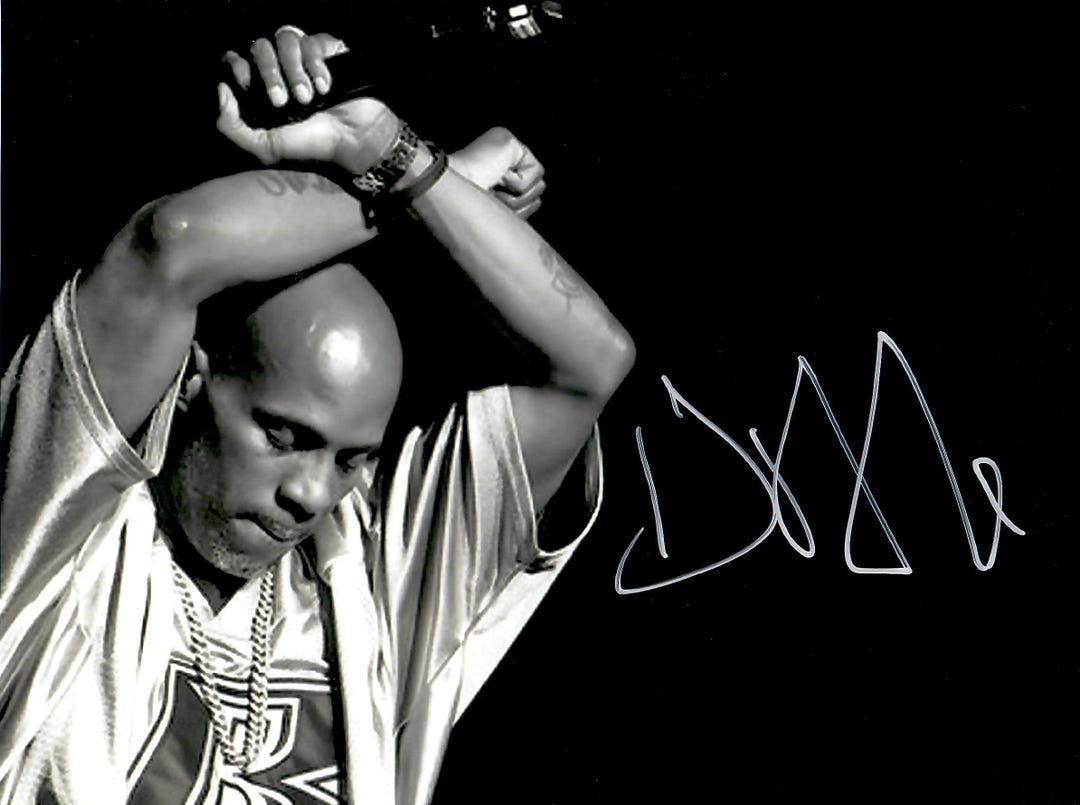 DMX Autograph Hand Signed + COA - Etsy