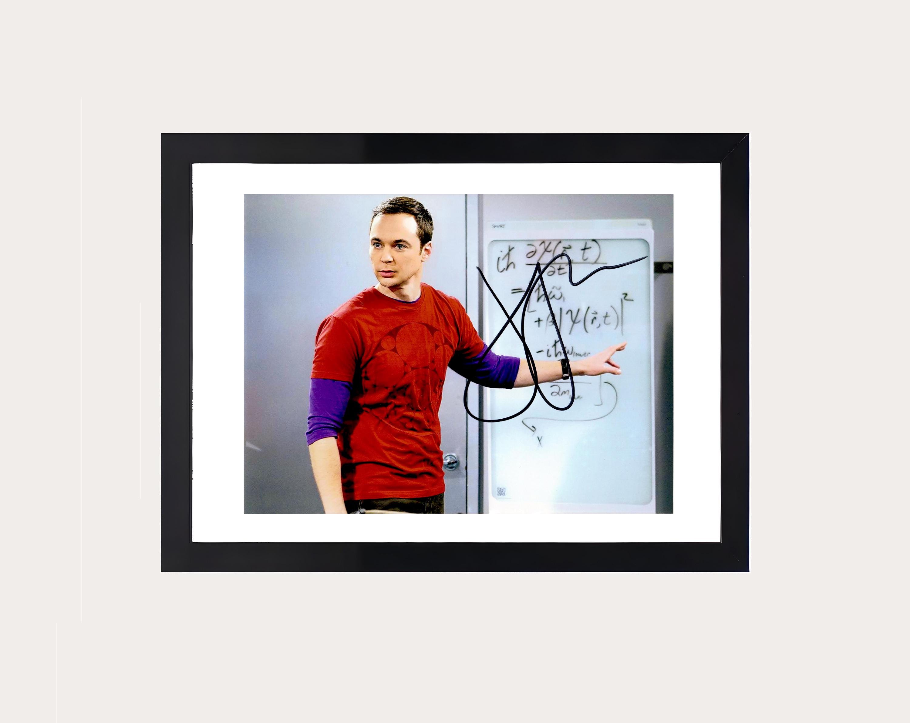 Jim Parsons Autograph + COA (sheldon Lee Cooper) - Etsy