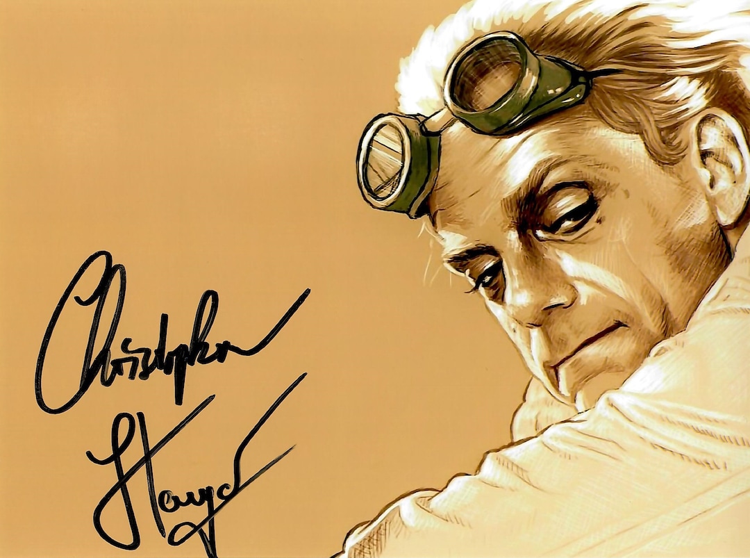 Christopher Lloyd Autograph + COA (back to the Future) - Etsy
